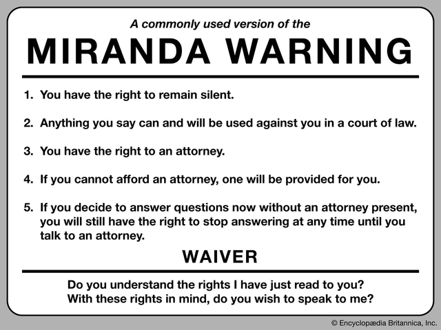 printable miranda warning card hosted at ImgBB — ImgBB
